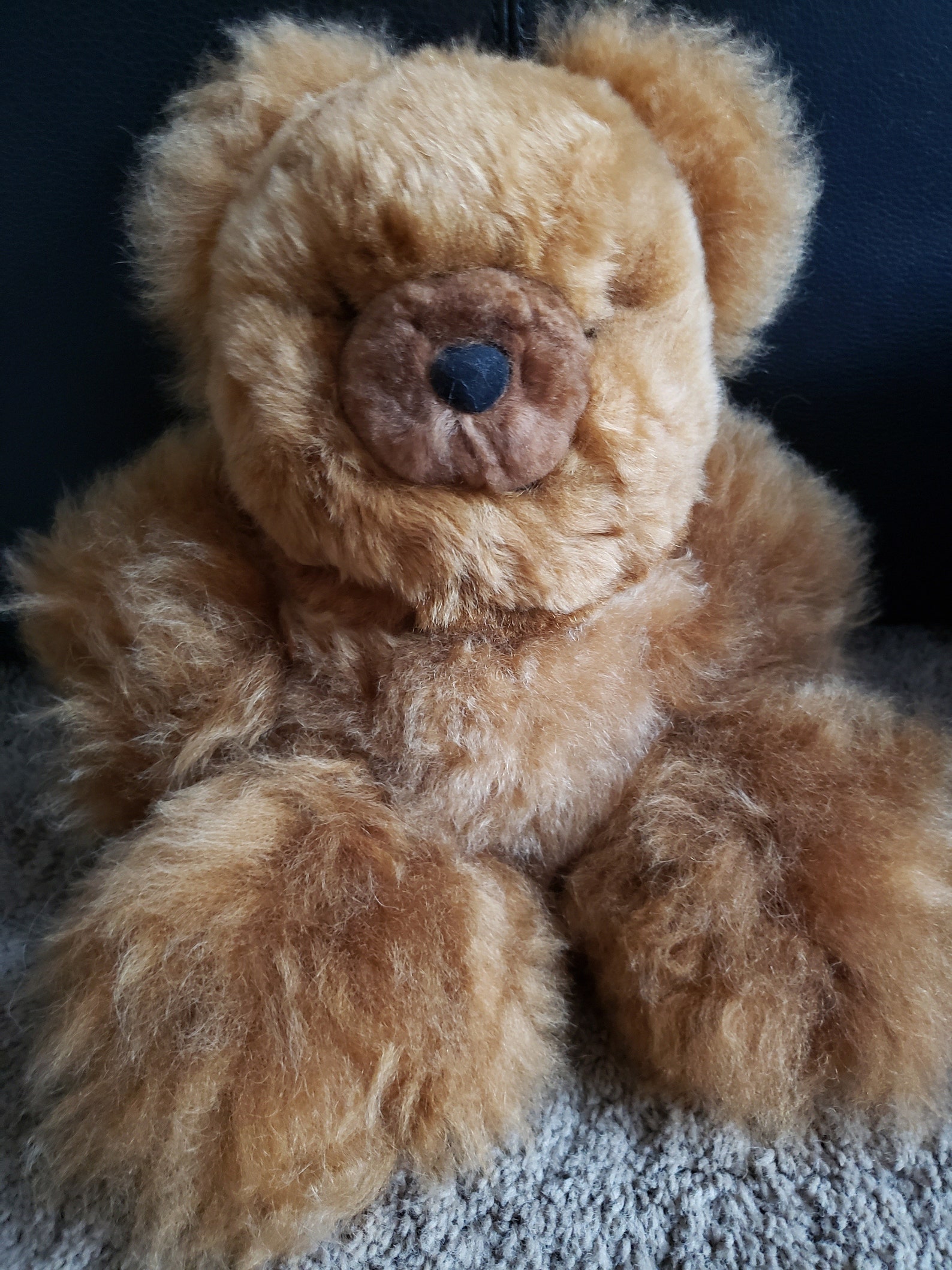 18 Inch Alpaca Fur Teddy Bears Super Plush - Etsy