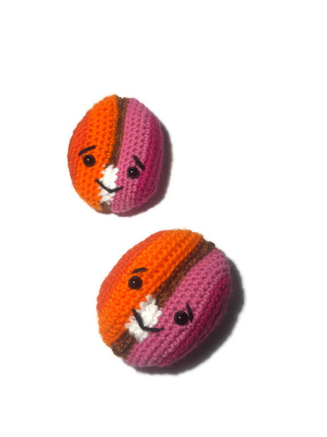 Lesbeans Amigurumi Lesbian Pride Flag Coffee Beans Set of - Etsy
