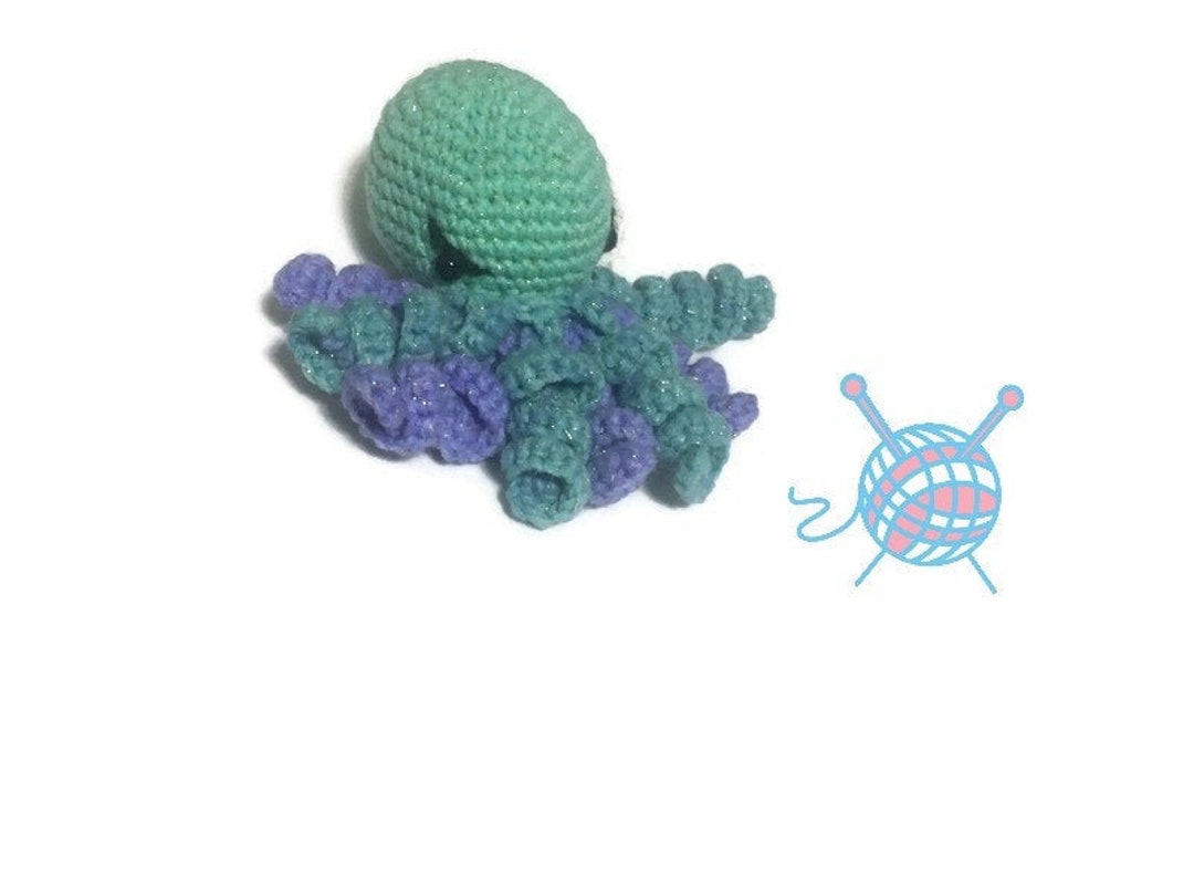 Sparkly Cthulhu Mini Amigurumi Springtime Cthulhu 1 - Etsy