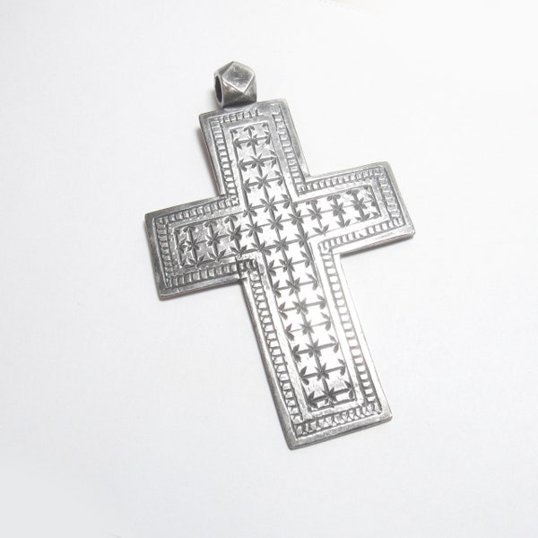 Etched Cross - Etsy