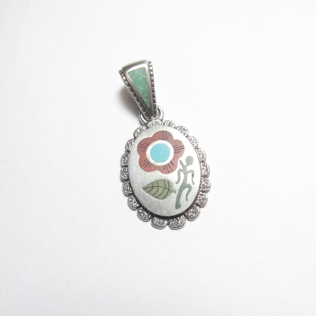 RN LACONSELLO Zuni With Carolyn Pollack Relios Sterling Silver Natural ...