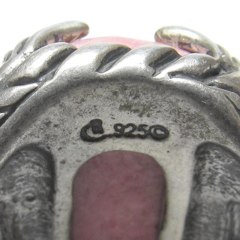 CAROLYN POLLACK Relios Sterling Silver 7.50 Ct Natural Soft Pink ...