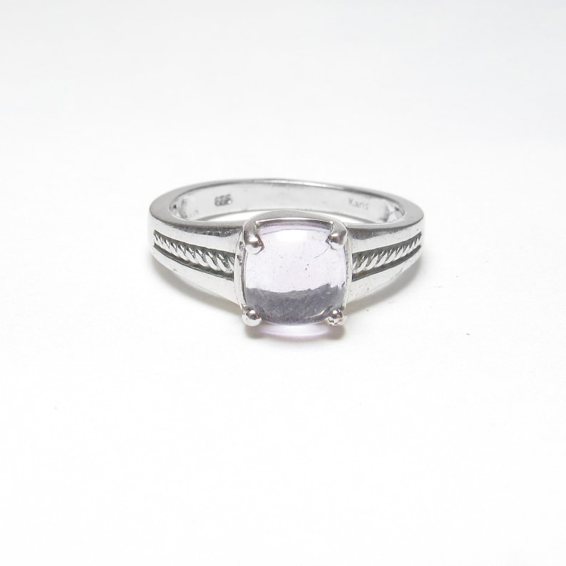 CHUCK CLEMENCY KARIS Sterling Silver 2.00 Ct Natural Lilac Purple ...