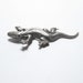 Large Sterling Silver Detailed Monitor Lizard Brooch Pin Vintage - Etsy