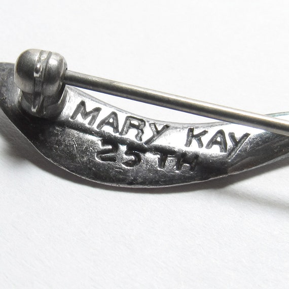 MARY KAY 25th Anniversary Winged Brooch Pin Vintage - Gem