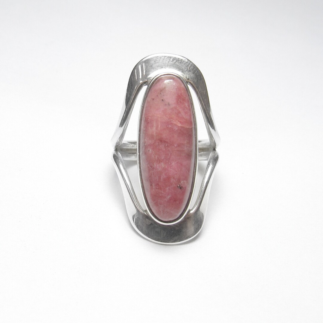 DOMINIQUE DINOUART Southwestern Sterling Silver 8.00 Ct Natural Oval ...