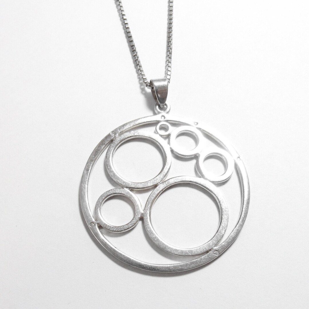 Large MARK WASSERMAN SAMARA Sterling Silver Lab Created White Cubic ...