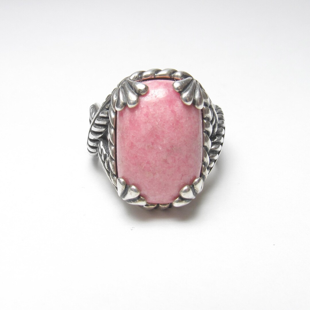 CAROLYN POLLACK Relios Sterling Silver 7.50 Ct Natural Soft Pink ...