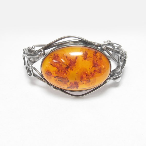 Amber Bangle - Etsy