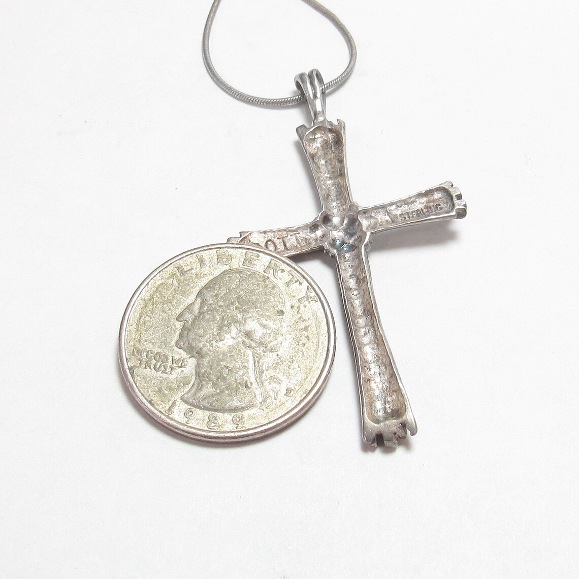 TED OTT Navajo Sterling Silver Detailed Wood Design Large - Etsy