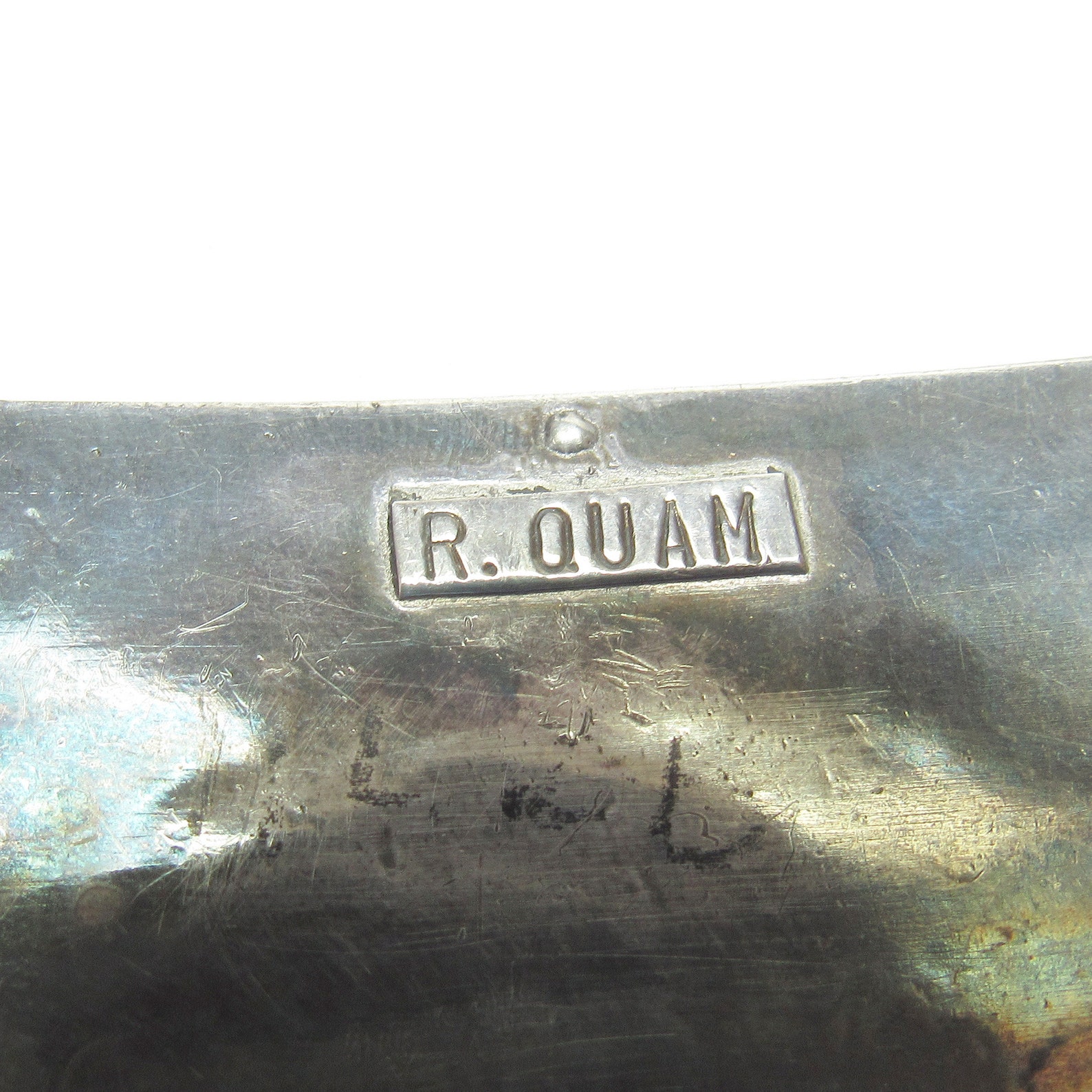 RAYMOND QUAM Zuni Sterling Silver Natural Turquoise Coral - Etsy