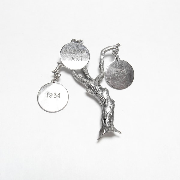 Family Tree Brooch - Etsy