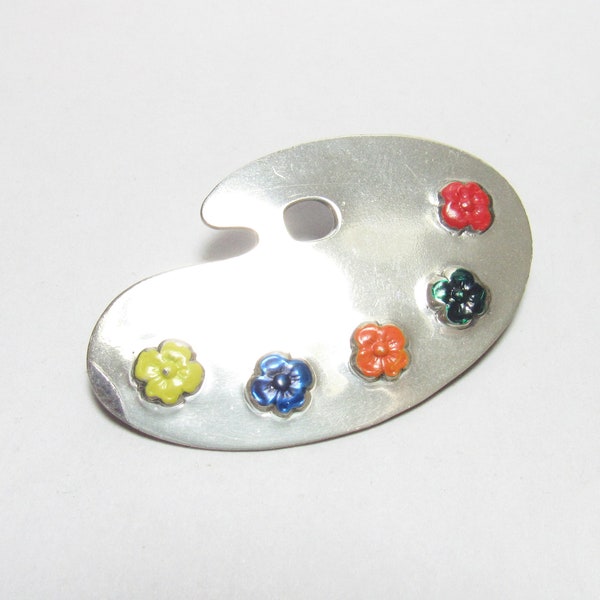 Palette Brooch - Etsy
