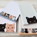 Cat Notepads Set of 4, Cute Cat Stationery Set, Notepad for Teacher ...