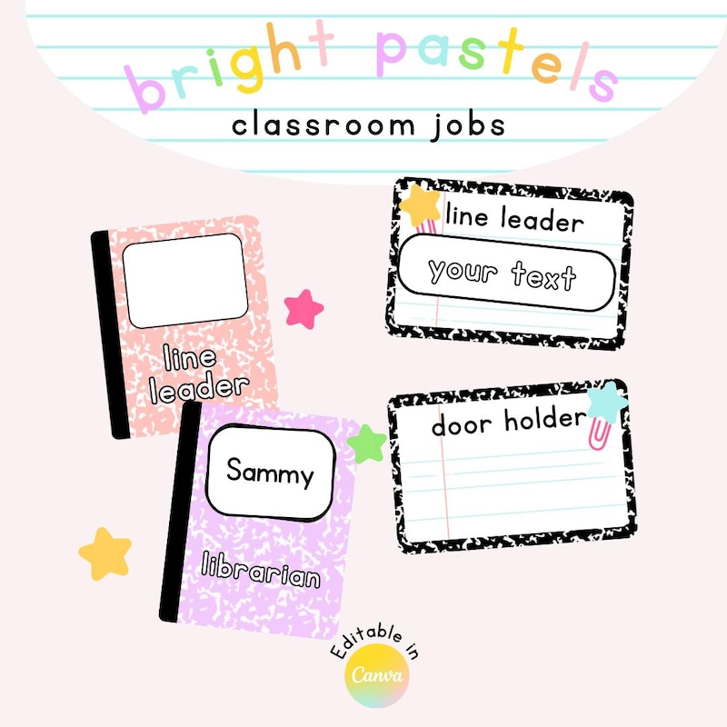 Classroom Jobs Chart - Etsy