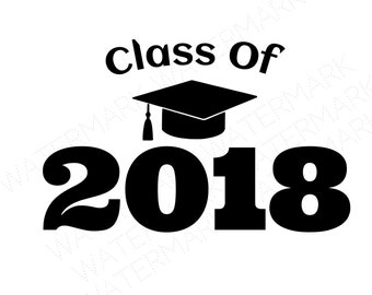 Class of 2018 svg | Etsy