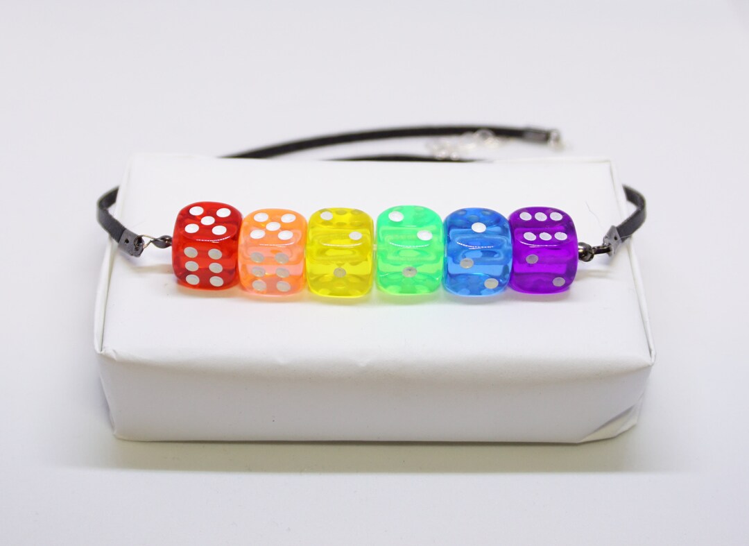 Gay Pride Choker: a Gloriously Rainbow Pride Necklace - Etsy