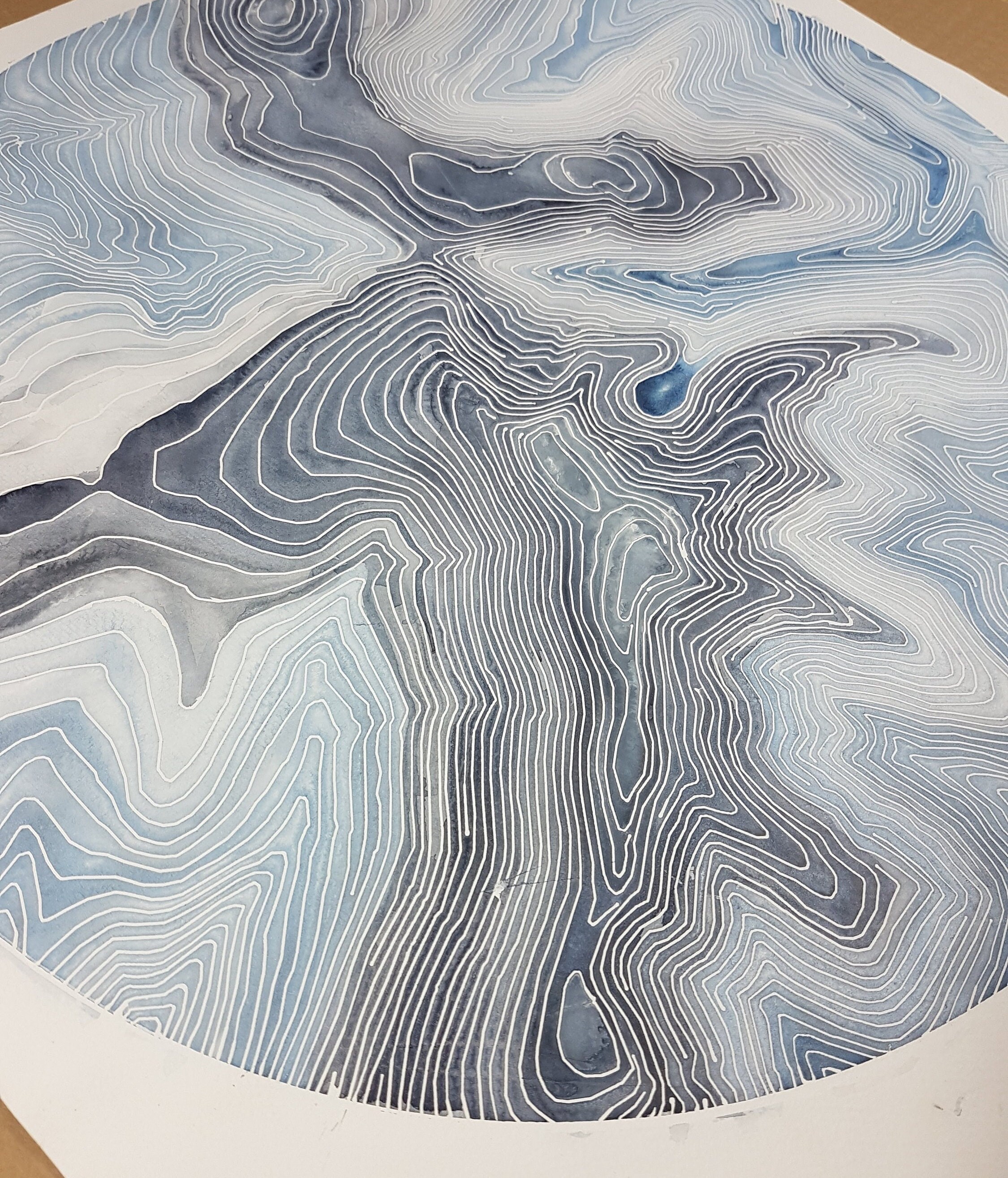 Lake District Map / Blencathra / Skiddaw / Contour Lines / - Etsy