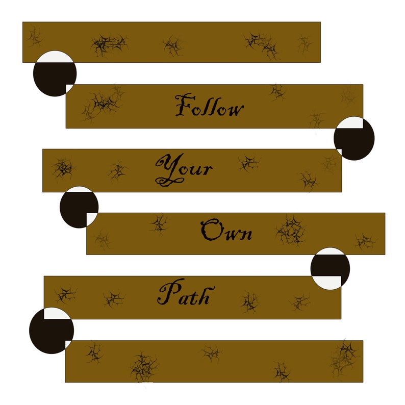 Printable Follow Your Own Path Motivational Poster INSTANT DOWNLOAD ...