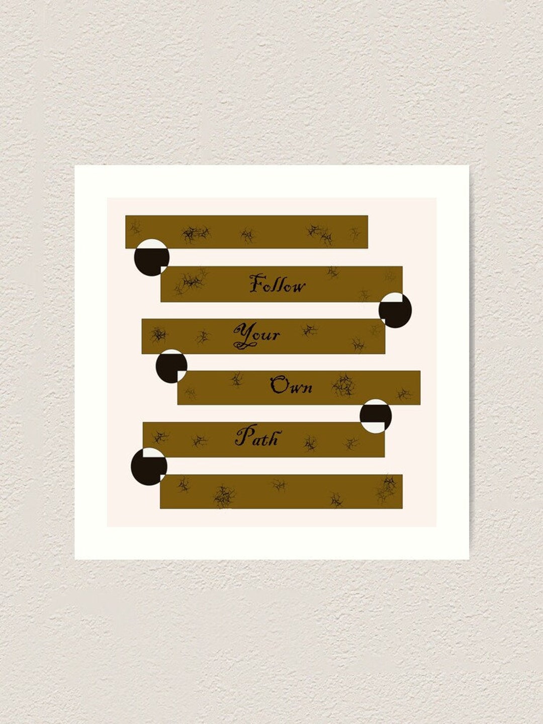 Printable Follow Your Own Path Motivational Poster INSTANT DOWNLOAD ...
