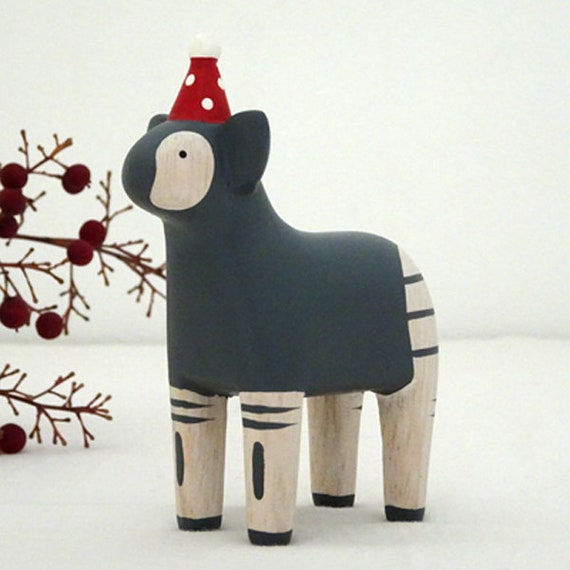 T-lab polepole animal Christmas Okapi | Etsy