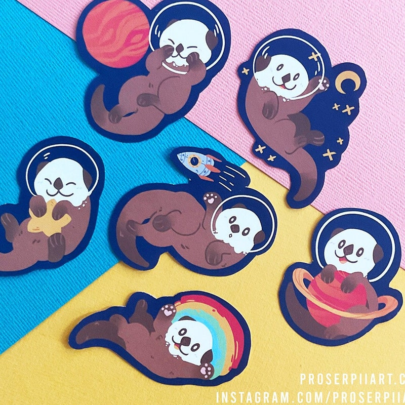 Space Stickers - Etsy