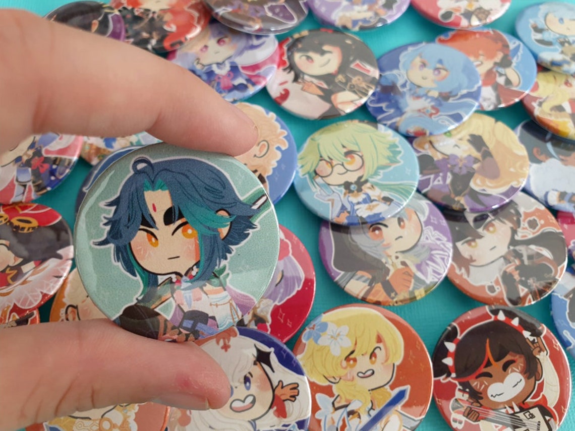 Arcane League of Legends Buttons / Badges // Jinx Vi Caitlin | Etsy UK
