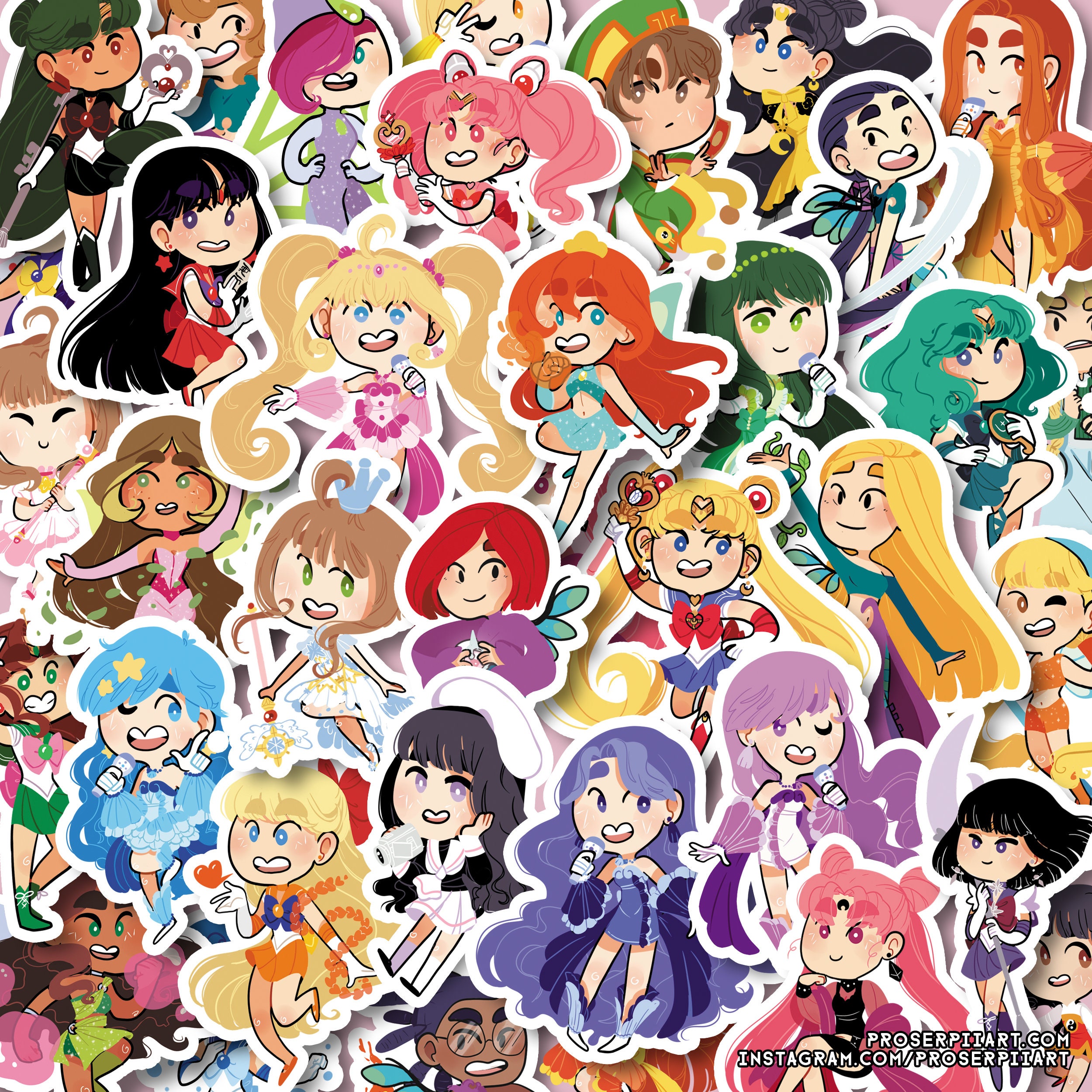 Winx Club Stickers Sticker Pack / Bloom / Stella / Flora / - Etsy