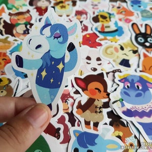Animal Crossing Stickers! Sticker Pack , ACNH Niko Raymond Bob Daisy ...