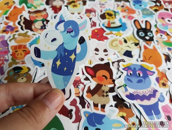 Animal Crossing Stickers Sticker Pack / ACNH / Niko / Raymond - Etsy