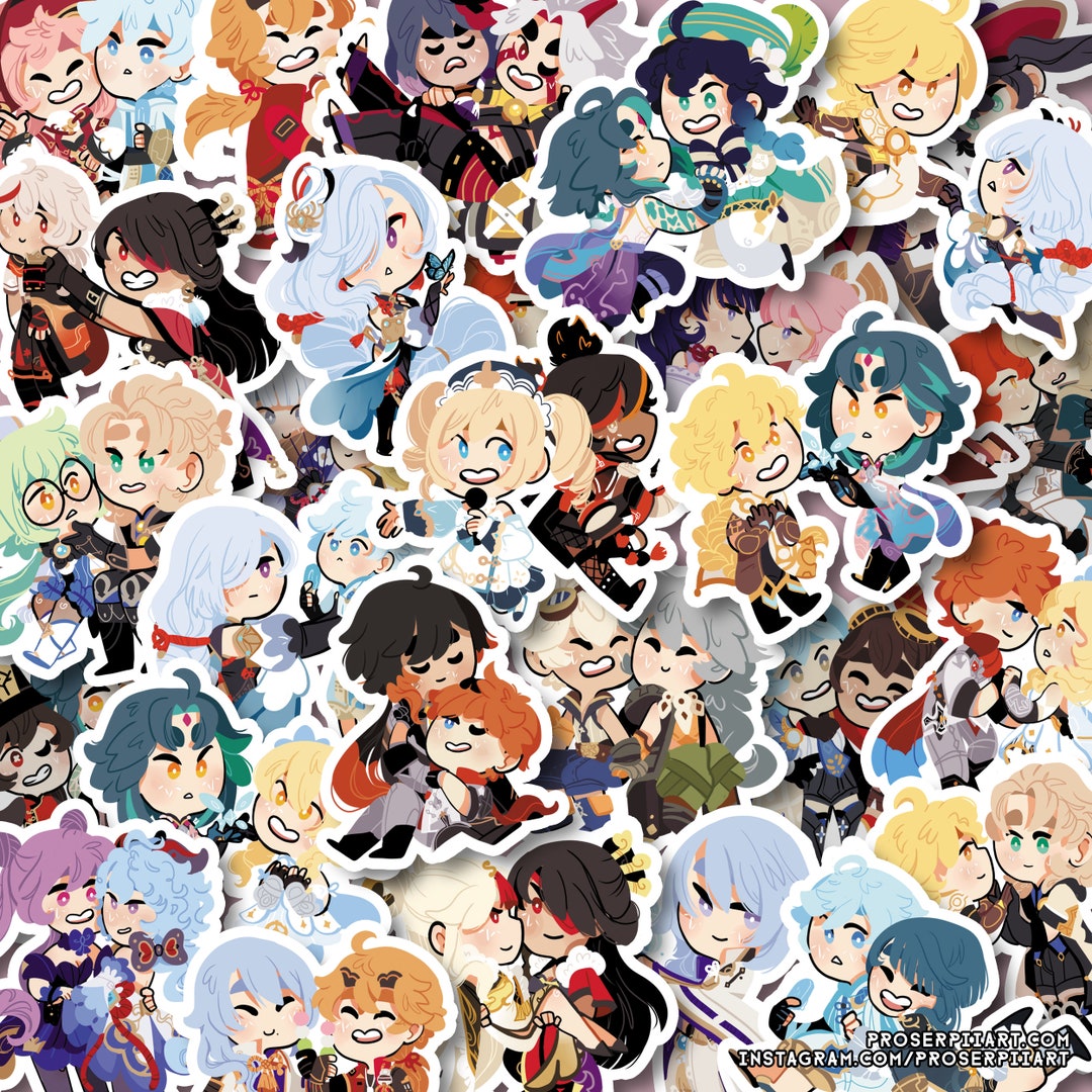 Genshin Impact Ship Stickers ,, Beiguang Thomati Chili Chilumi Kaebedo ...