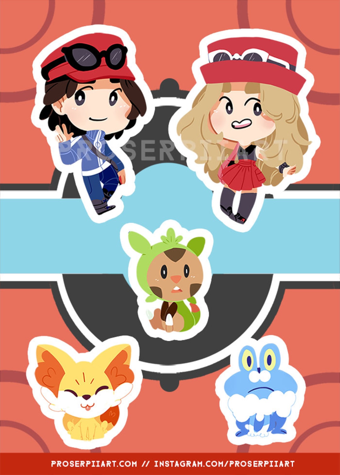 Pokemon Calem And Serena Kiss
