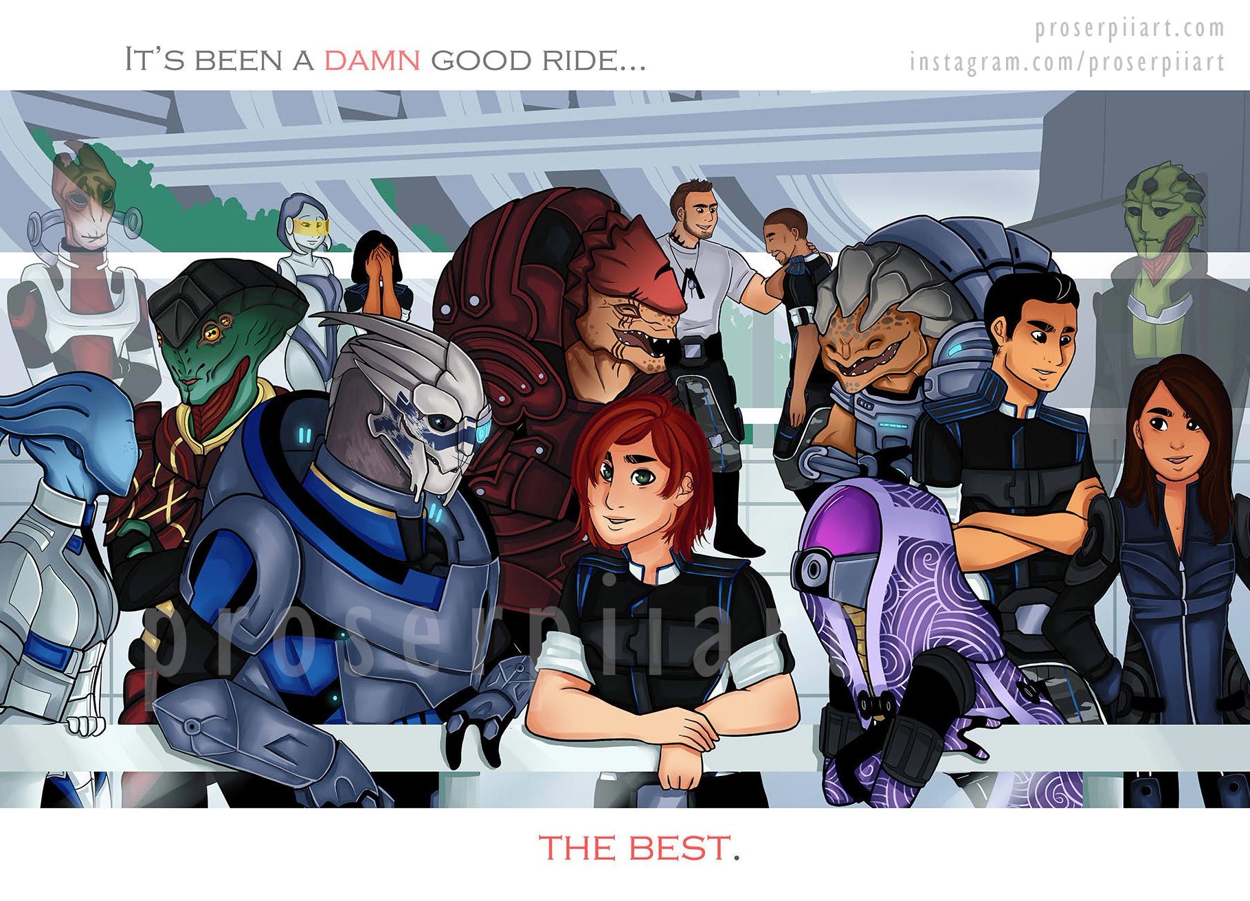 Tali And Shepard
