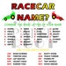 What is Your Racecar Name? / Birthday / Party / Modern / Kid / Toddler ...