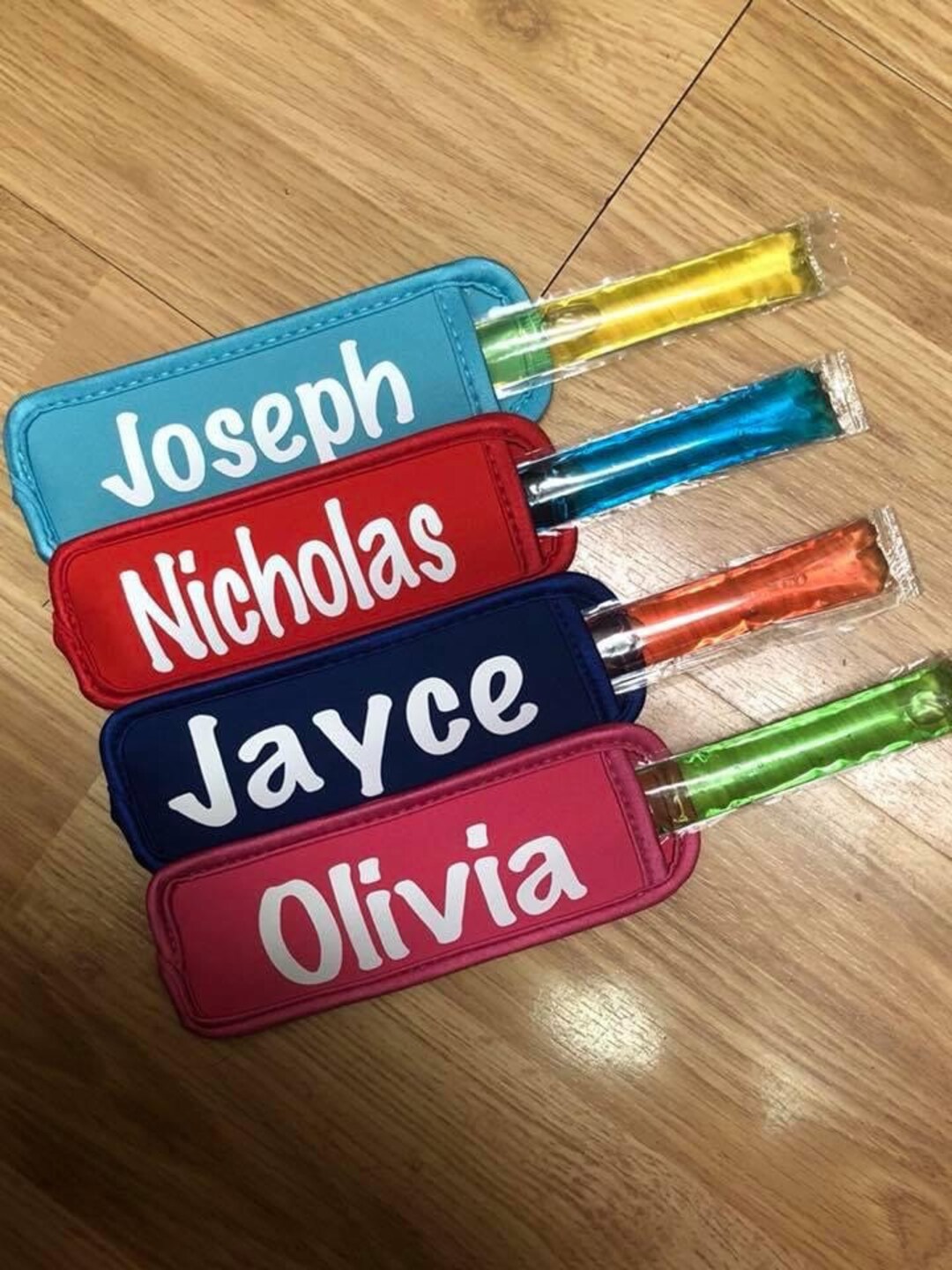 Ice Pop Holders, Ice Pop Sleeves, Ice Pop Koozies, Personalized Ice Pop ...