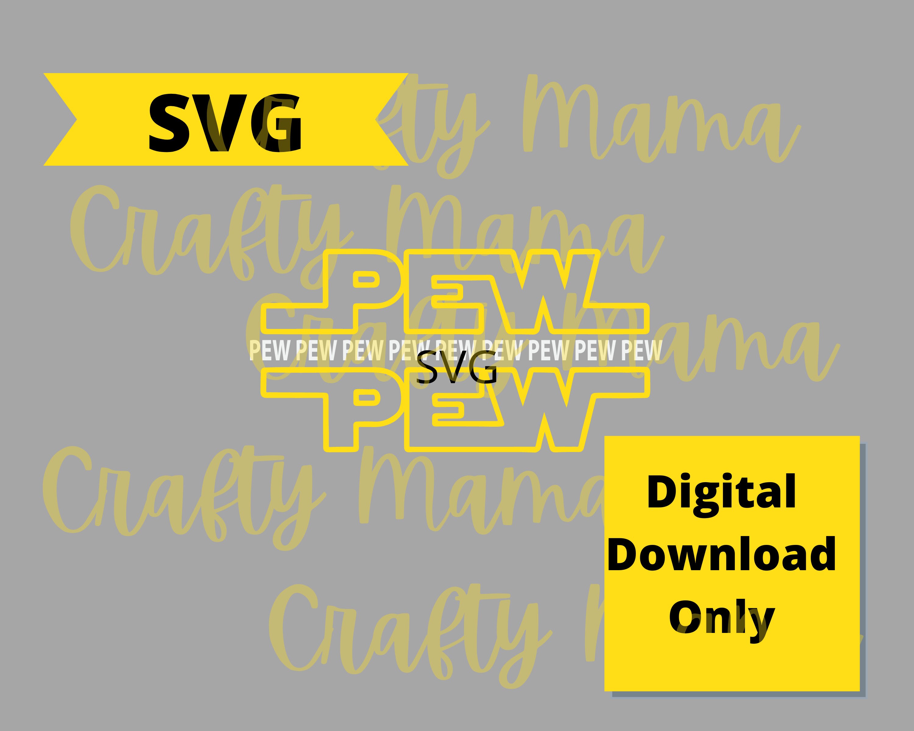 Pew Pew SVG, Star Wars SVG, May the Force Be With You SVG - Etsy