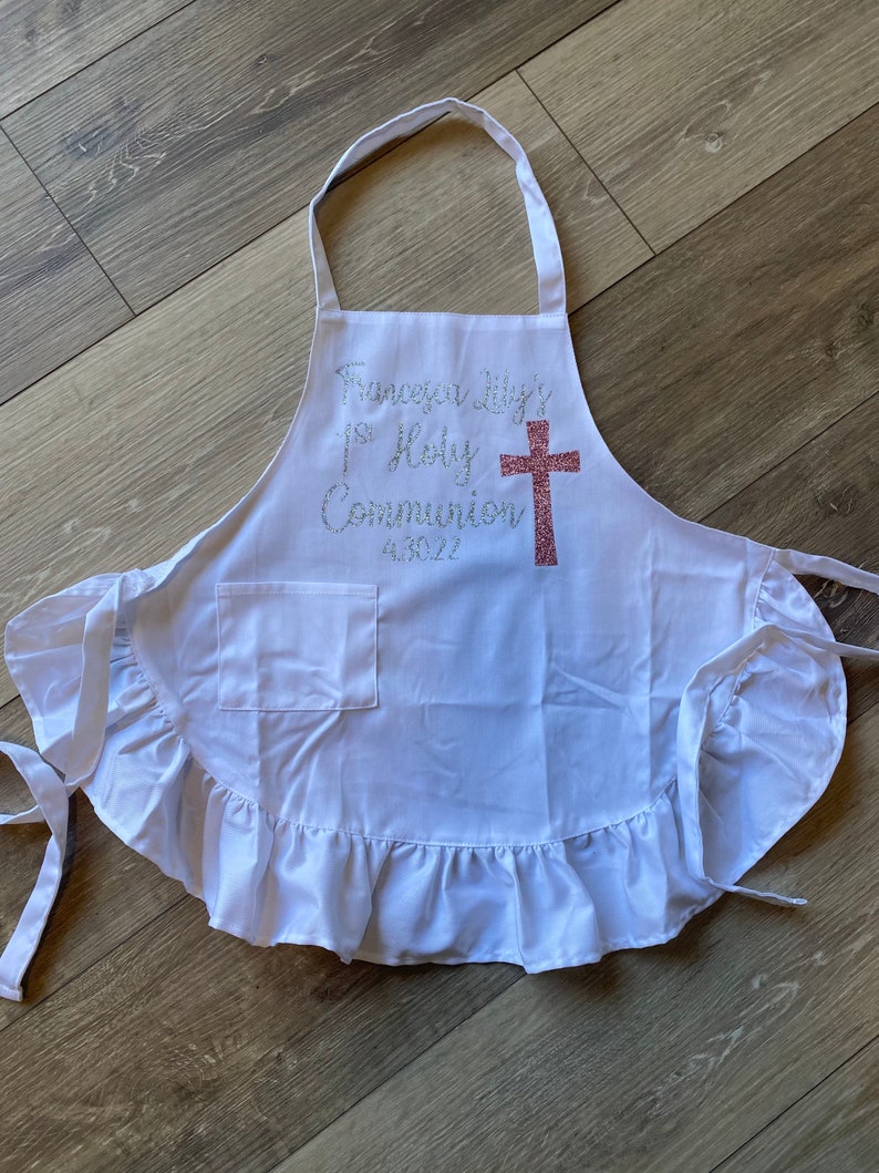 Communion Dress Apron, Communion After Wear, Communion Dress - Etsy