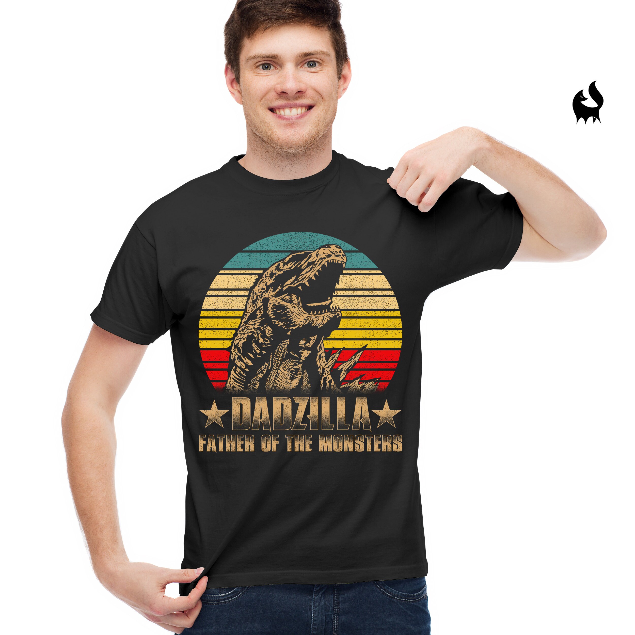 Dadzilla Father of the Monsters Father's Day Best Gift - Etsy