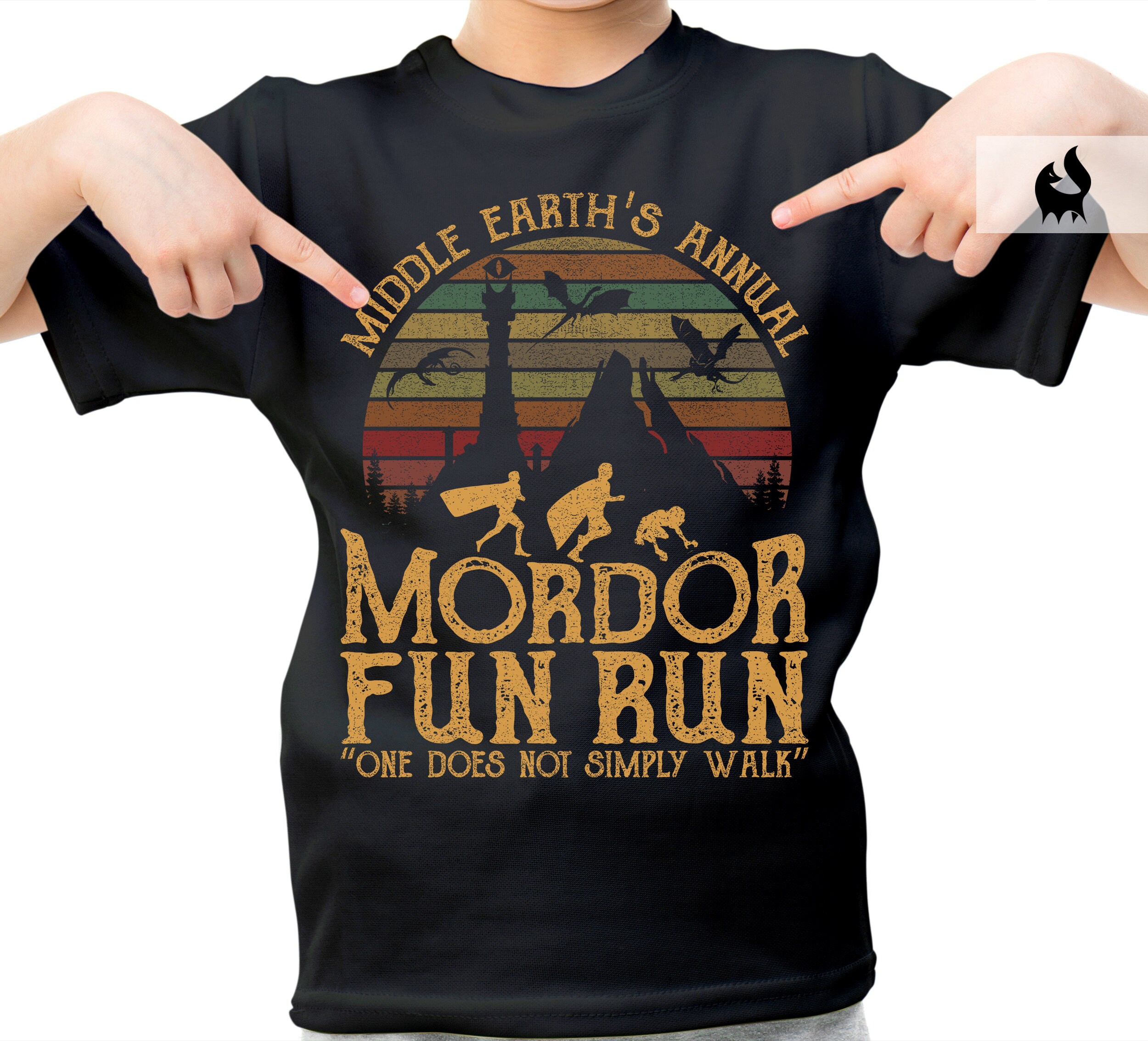 Middle Earth's Annual Mordor Fun Run One Does Not Simply | Etsy