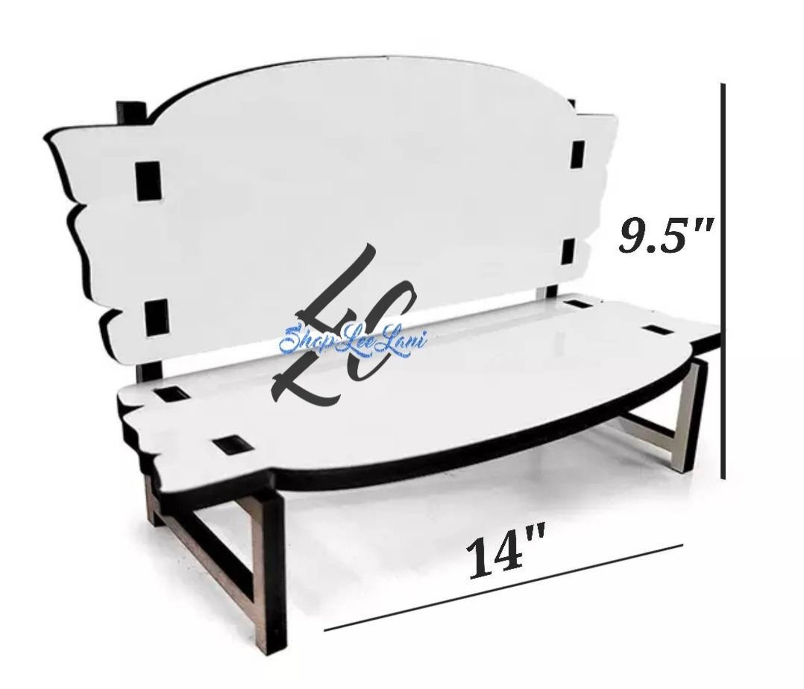 Sublimation Blank Memorial Bench | Memorial Bench Tree Ornament ...