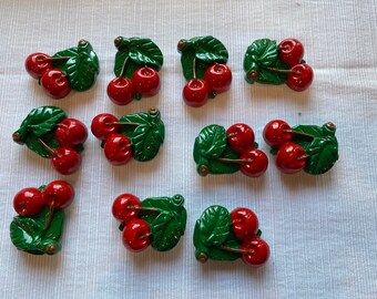 Cherry Button - Etsy
