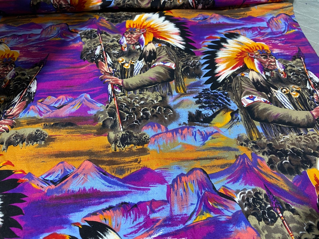 Native American Fabric Cotton and Quilted 3 Pounds - Etsy