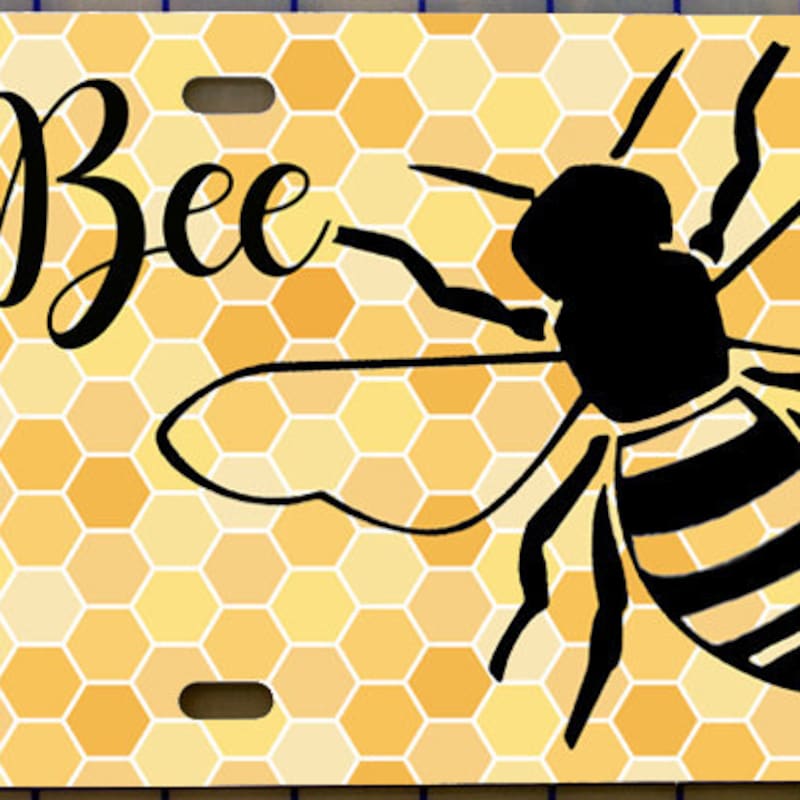 Bee Monogram - Etsy