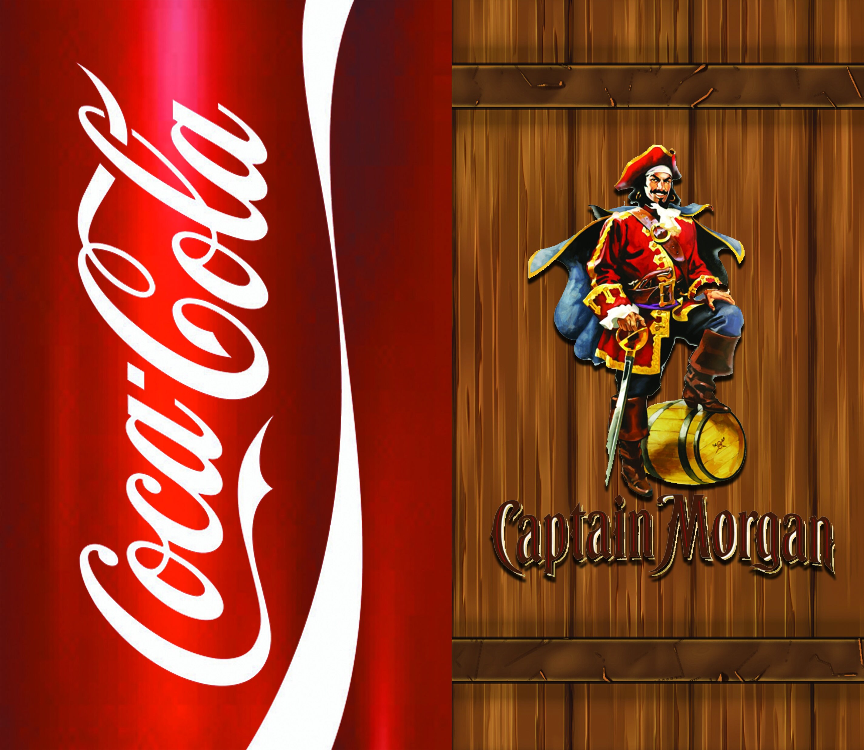 Captain and Coke * 20oz Stainless Steel Tumbler * Coke and Rum * Adult ...