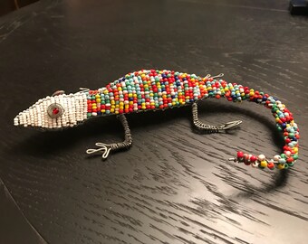 Beaded lizard | Etsy