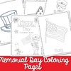 6 Memorial Day Coloring Pages | Printable Memorial Day Coloring Sheets ...