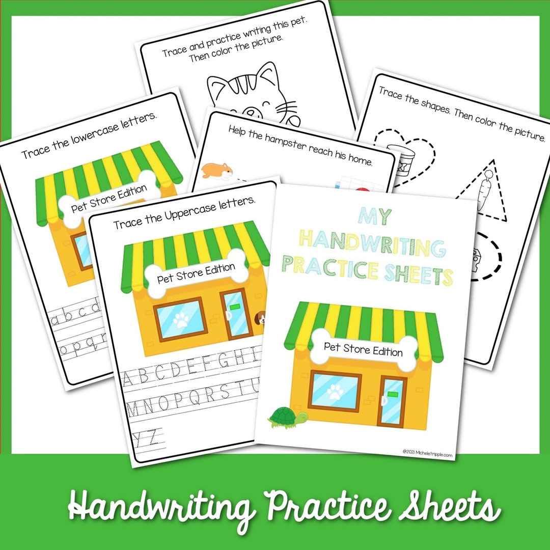 Handwriting Practice Sheets | Homeschool Handwriting Worksheets ...