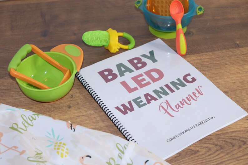 88 Pages of Baby Led Weaning Planner| Printable BLW Planner | Baby Food ...