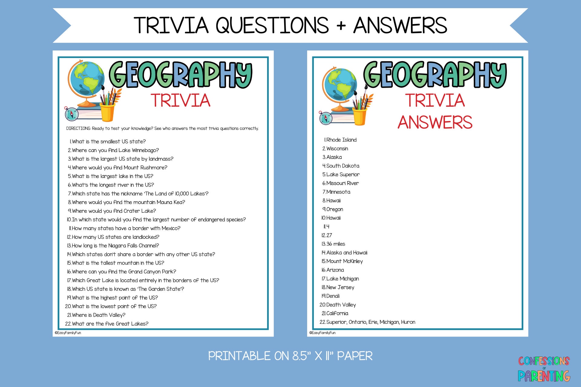 Geography Trivia