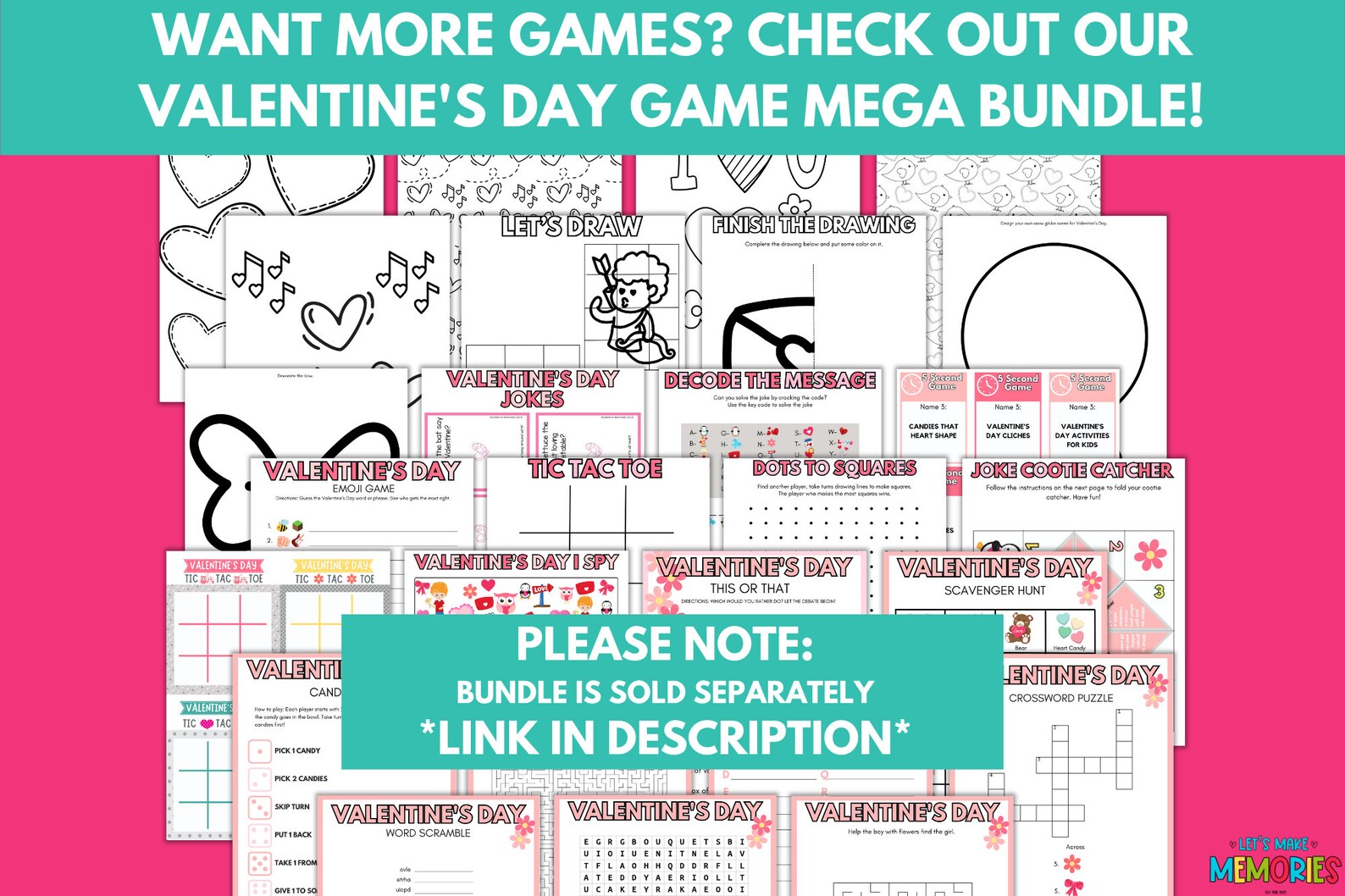 Valentine's Day I Spy Printable | I Spy Printable Game | Valentine's ...